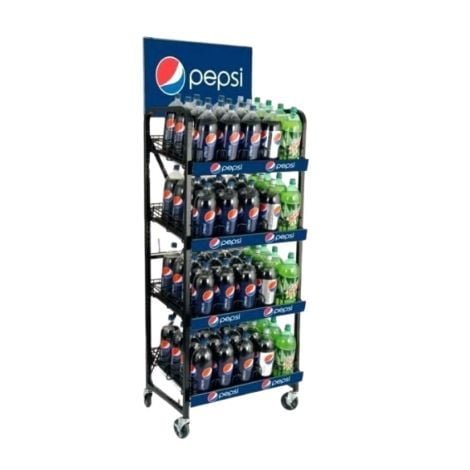 Beverage Display Rack - Aldrich Shopfitting